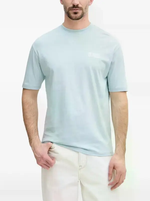 Karl Lagerfeld Logo-print T-shirt - Blue
