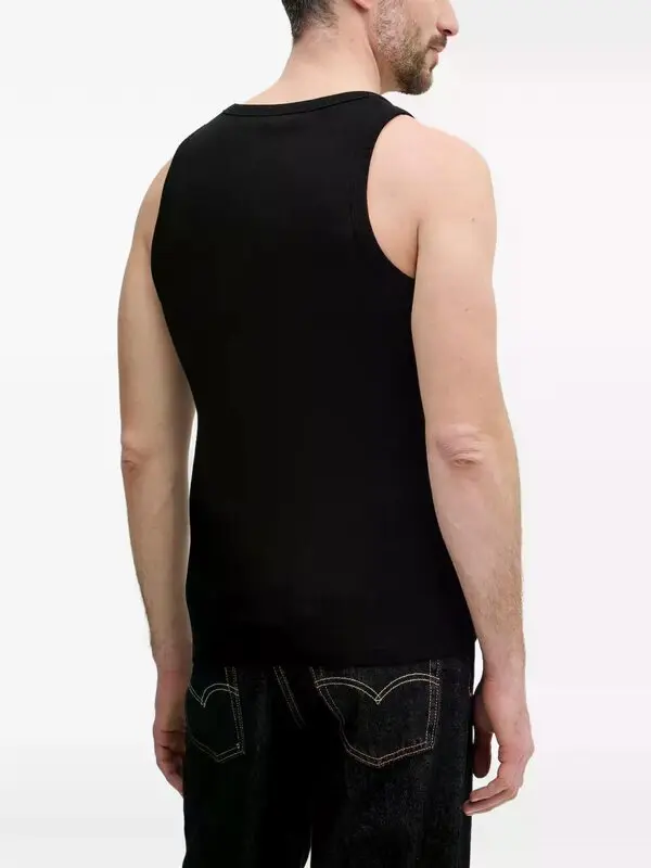 Karl Lagerfeld Ribbed Logo Vest
