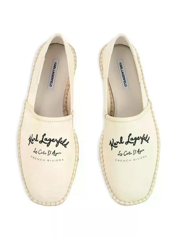 Karl Lagerfeld Braided Sole Espadrilles