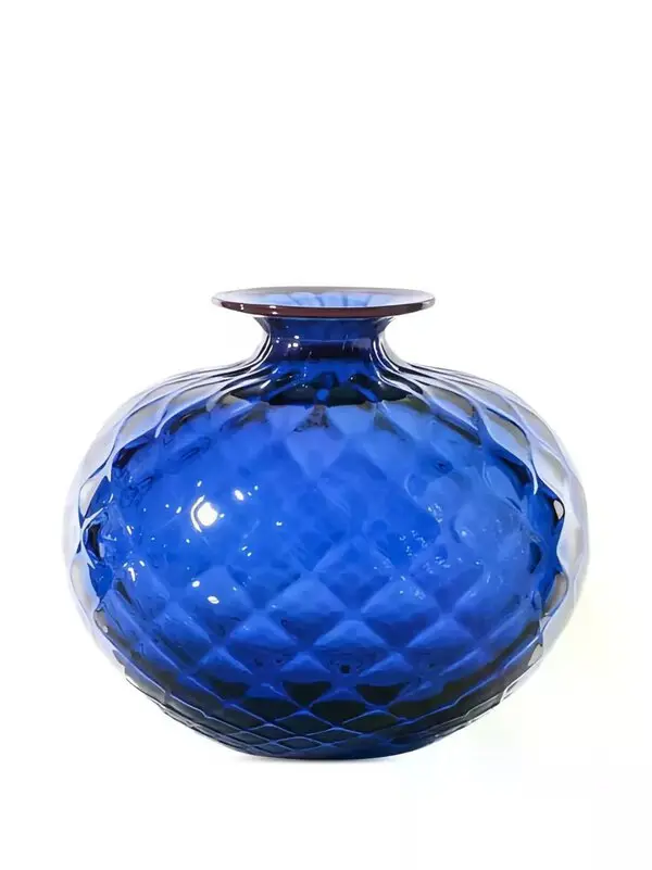 VENINI Monofiori Balloton Vase - Blue