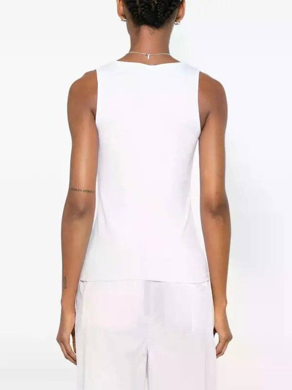 ANONYM APPAREL Claire Ribbed-knit Tank Top