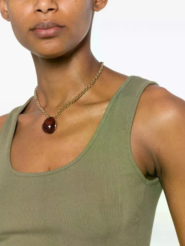 ANONYM APPAREL Claire Ribbed-knit Tank Top
