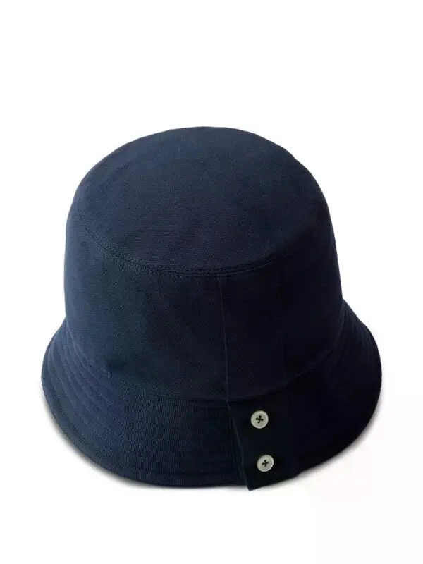 Prada Piqué Bucket Hat - Blue