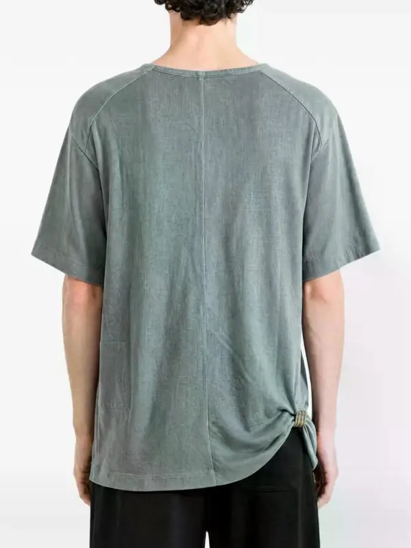ZIGGY CHEN Henly-neck T-shirt
