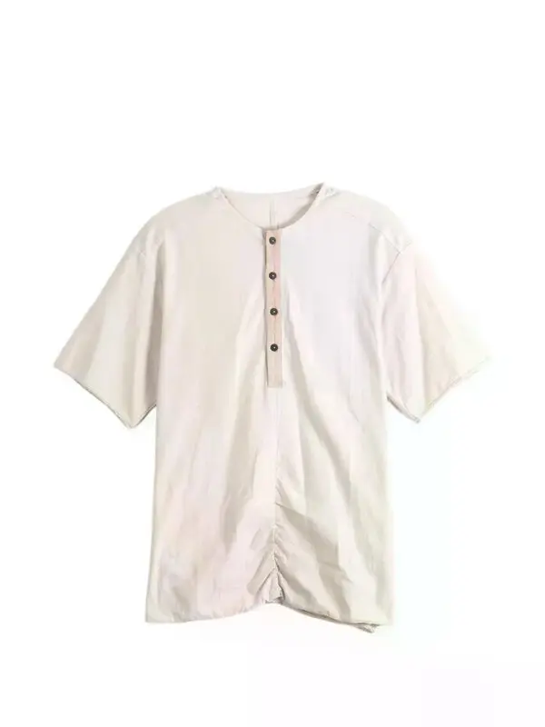 ZIGGY CHEN Henly-neck T-shirt