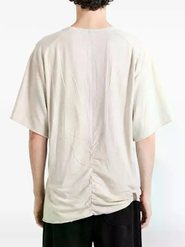 ZIGGY CHEN Henly-neck T-shirt