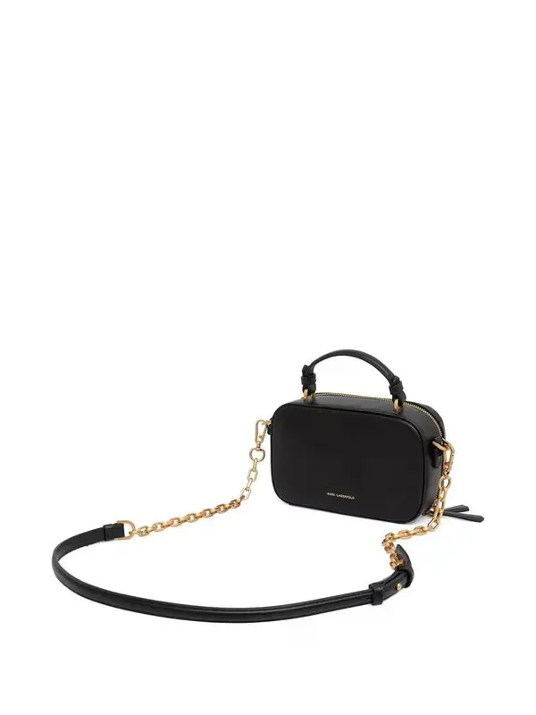 Karl Lagerfeld Woven Logo-plaque Cross-body Bag