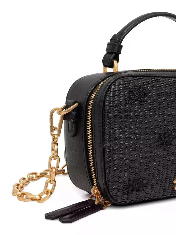 Karl Lagerfeld Woven Logo-plaque Cross-body Bag