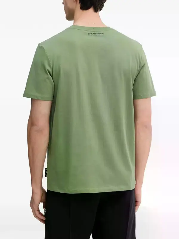Karl Lagerfeld Logo-print Crew-neck T-shirt