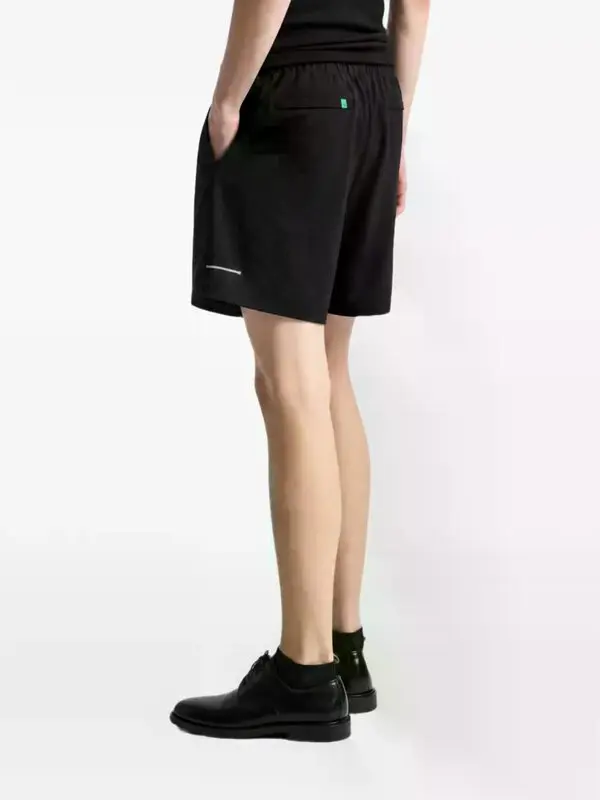 MALBON Logo-print Drawstring Shorts