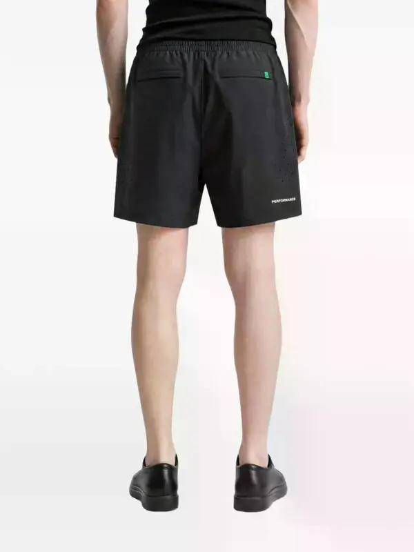MALBON Logo-print Drawstring Shorts