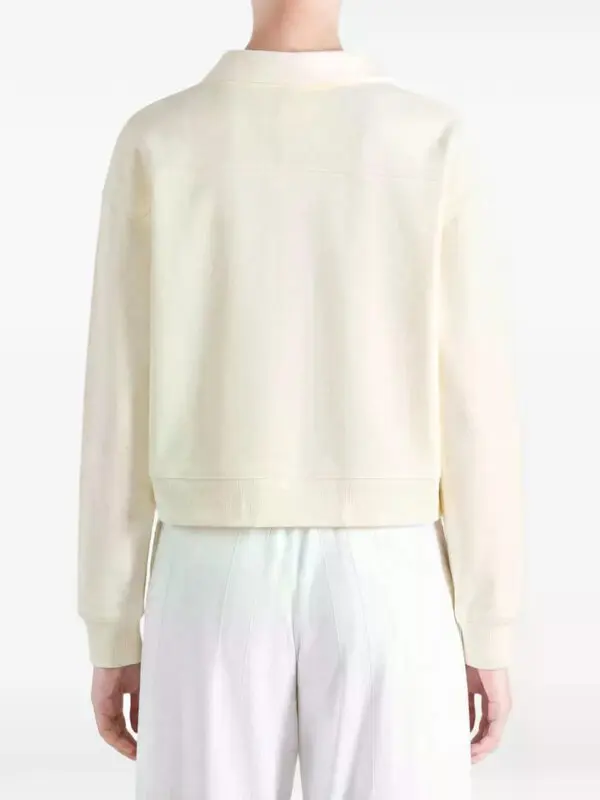 MALBON Teresa Logo-embroidered Polo Top