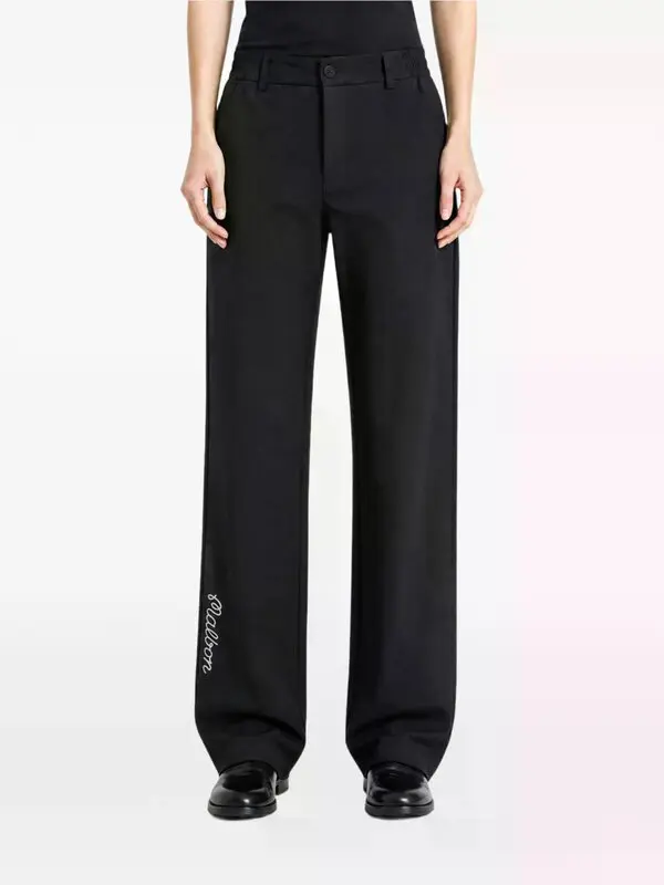 MALBON Magnolia Coolcore Straight-leg Trousers - Black