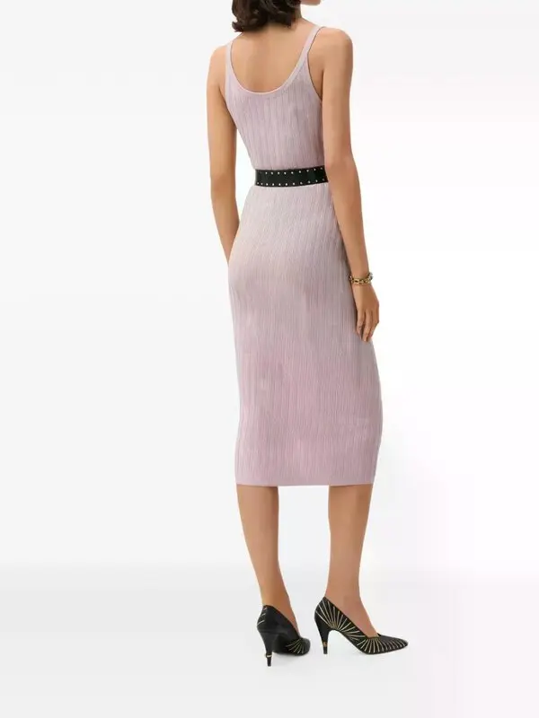 Versace Medusa '95 Ribbed-knit Midi Dress