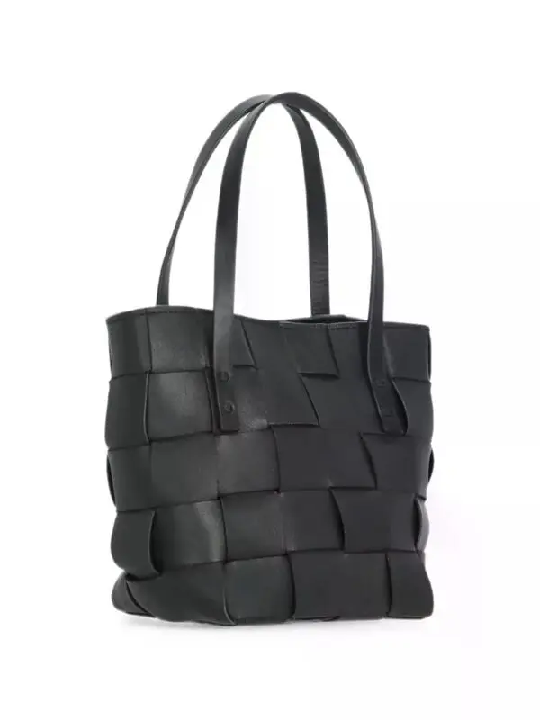 P.a.r.o.s.h Woven Leather Shoulder Bag