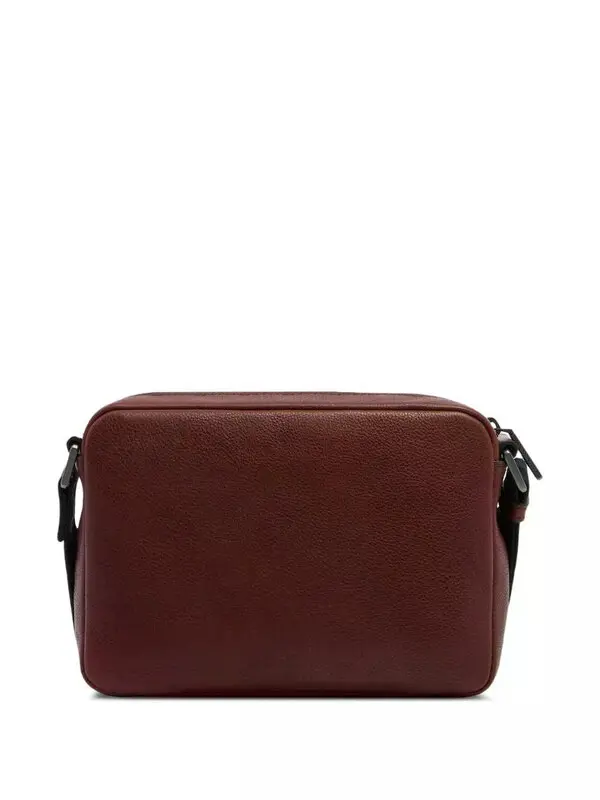 THE BRIDGE Pebbled Leather Messenger Bag