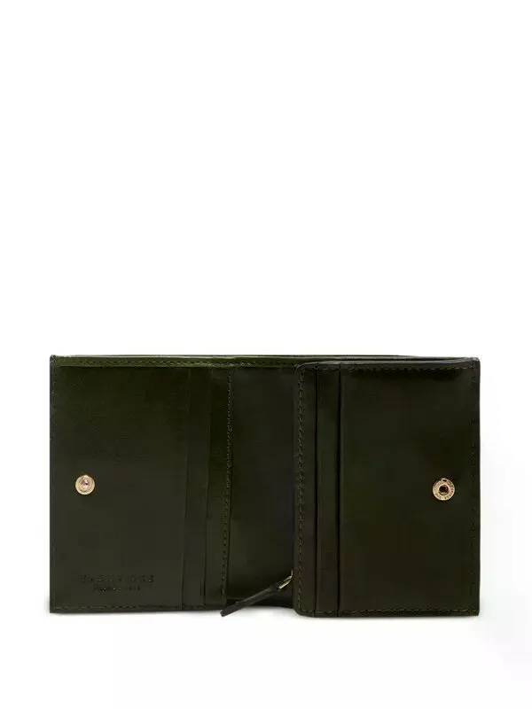 THE BRIDGE Logo-stamped Leather Wallet