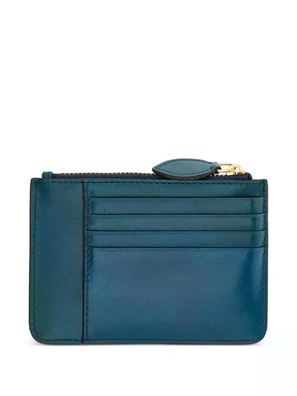 THE BRIDGE Zip-around Leather Cardholder
