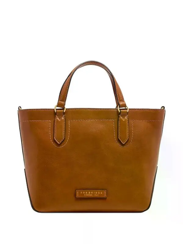 THE BRIDGE Larissa Leather Tote Bag