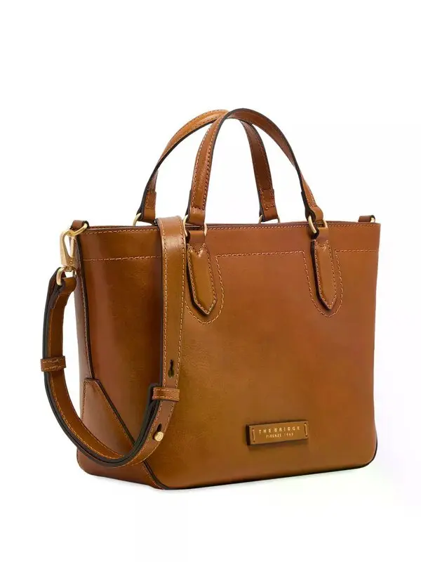 THE BRIDGE Larissa Leather Tote Bag