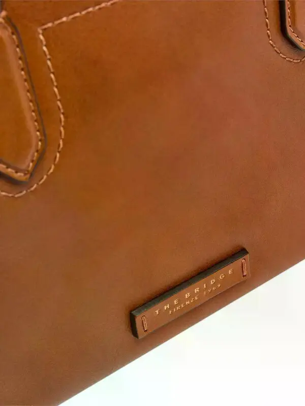 THE BRIDGE Larissa Leather Tote Bag