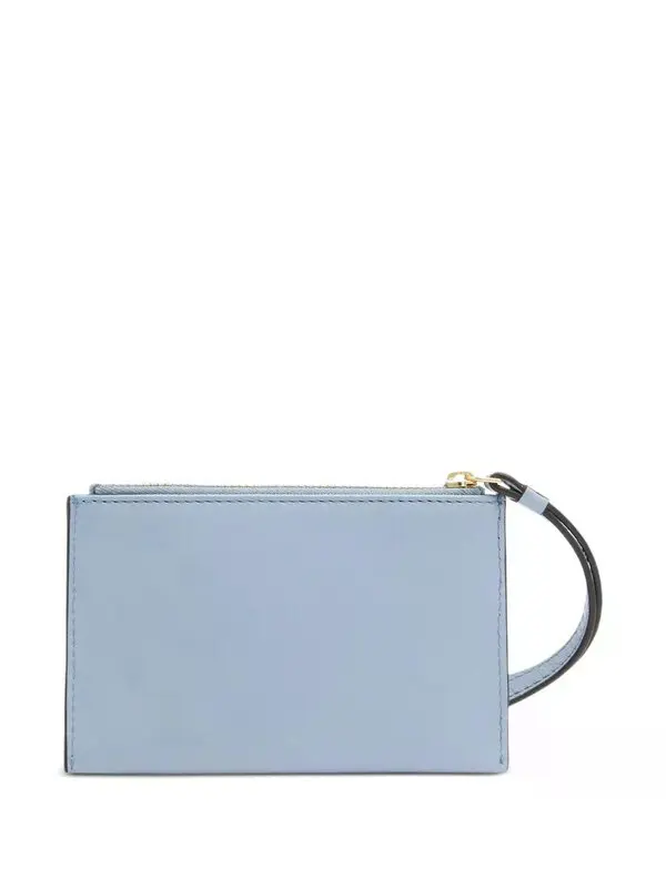 THE BRIDGE Logo-print Leather Pouch