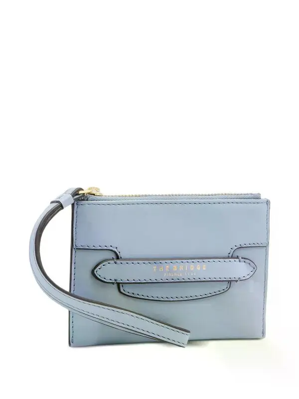 THE BRIDGE Logo-print Leather Pouch