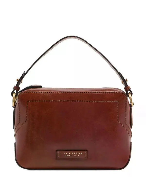 THE BRIDGE Larissa Leather Shoulder Bag