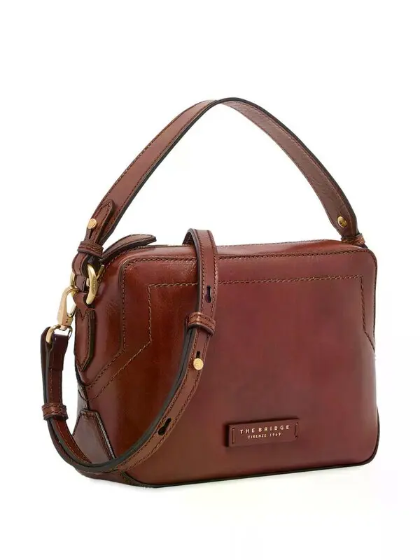 THE BRIDGE Larissa Leather Shoulder Bag