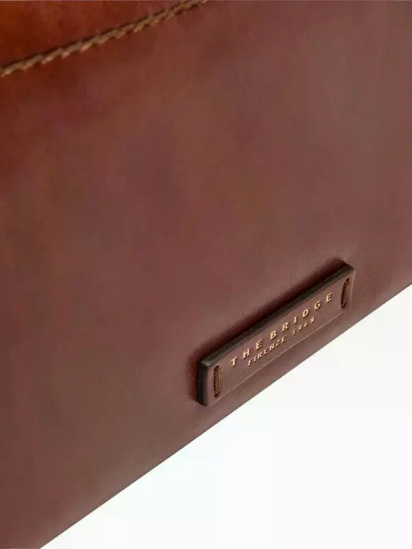 THE BRIDGE Larissa Leather Shoulder Bag
