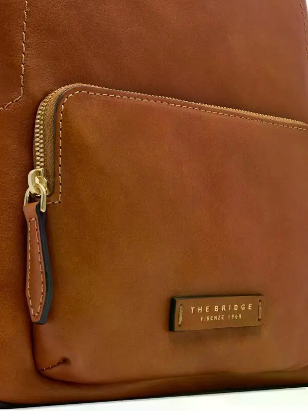 THE BRIDGE Larissa Leather Backpack