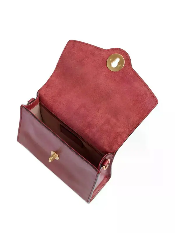 THE BRIDGE Irene Leather Foldover Shoulder Bag