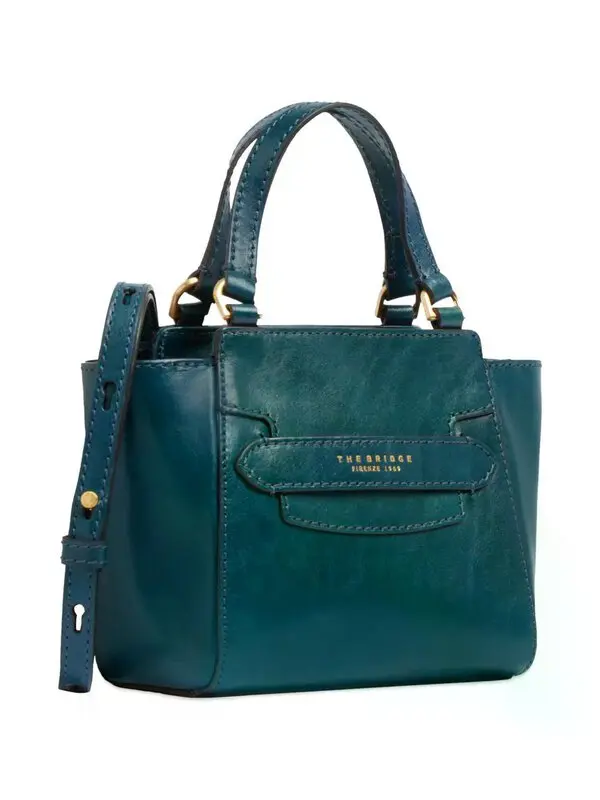 THE BRIDGE Leather Shoulder Bag