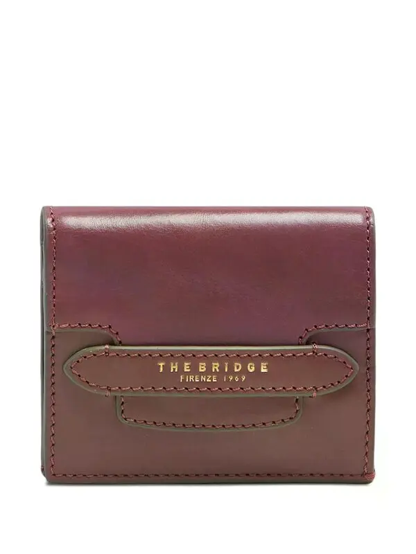 THE BRIDGE Lucrezia Logo-print Leather Wallet