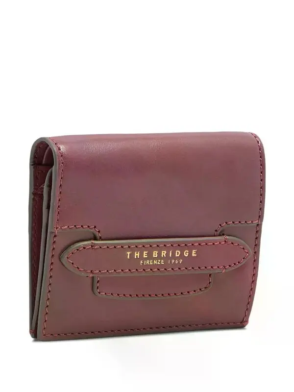 THE BRIDGE Lucrezia Logo-print Leather Wallet