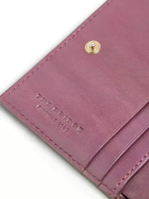 THE BRIDGE Lucrezia Logo-print Leather Wallet