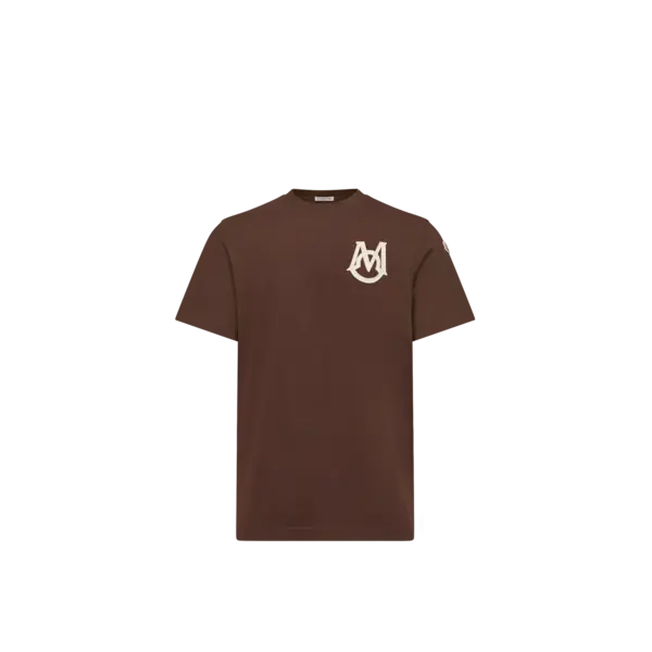 Moncler Monogram Cotton T-shirt - Red