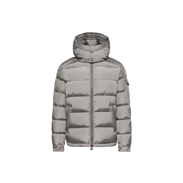 Moncler Maya Matte Short Down Jacket - Gray