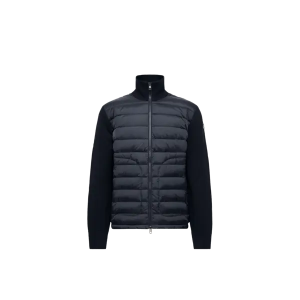 Moncler Padded Zip-up Cardigan - Blue