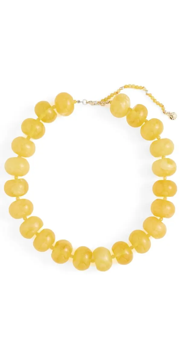 Baublebar Joan Semi-precious Necklace - Yellow