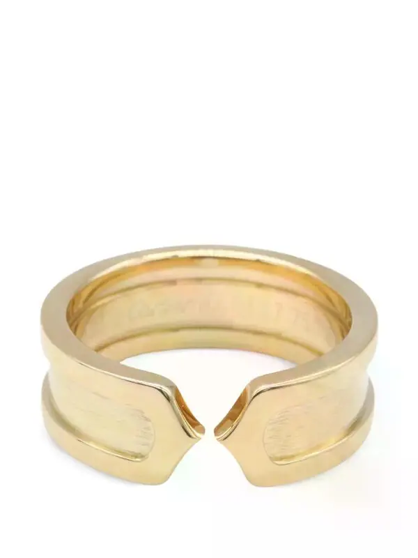 Cartier 18k Yellow C2 Motif Ring