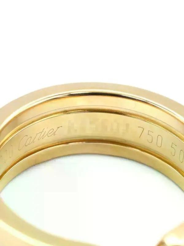 Cartier 18k Yellow C2 Motif Ring