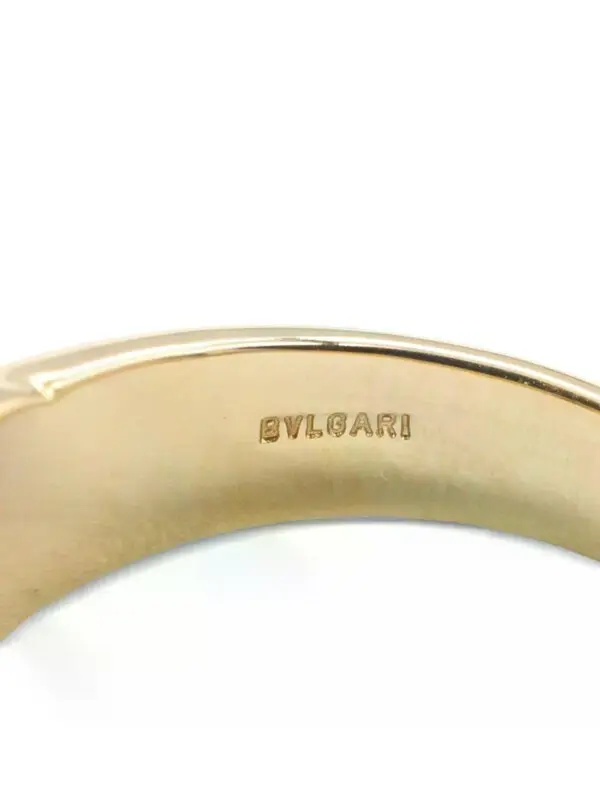 BVLGARI Celtaura Ring In 18k White And Yellow