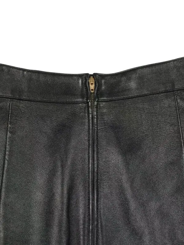 Celine Triomphe Lambskin Skirt