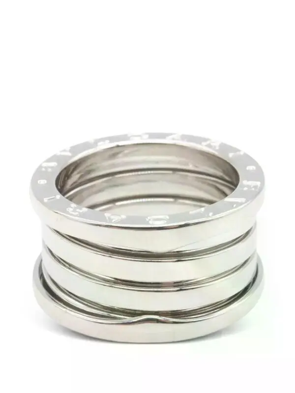 BVLGARI B.zero1 Four-band Ring In 18k White Gold