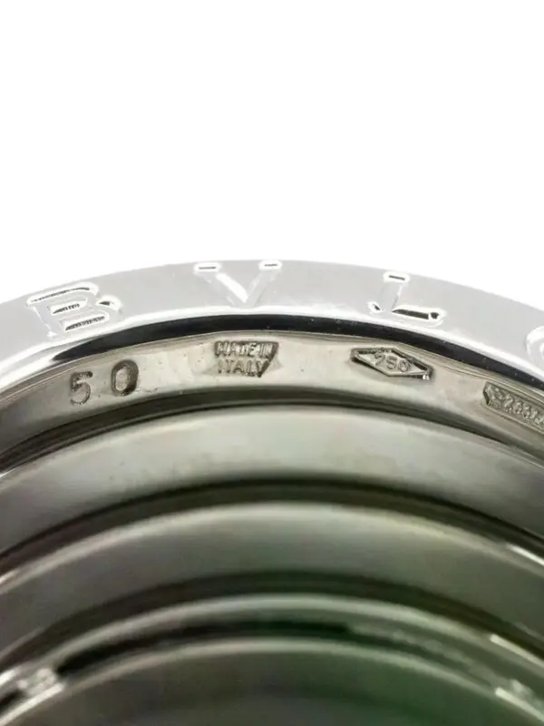 BVLGARI B.zero1 Four-band Ring In 18k White Gold