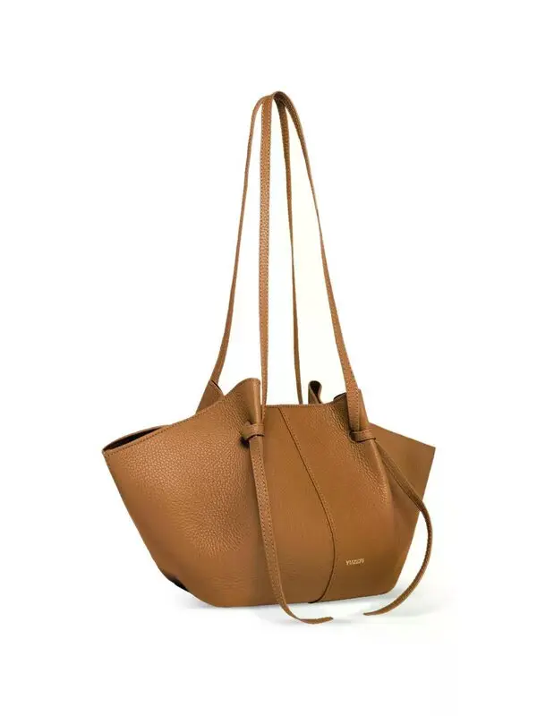 Yuzefi Medium Mochi Grained Leather Tote Bag