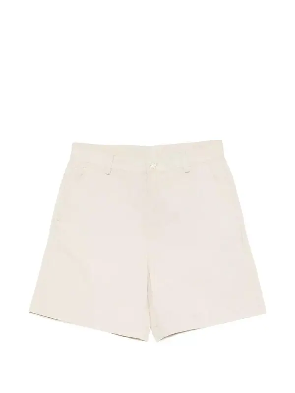 Aspesi Slash-pocket Chino Shorts - Neutrals