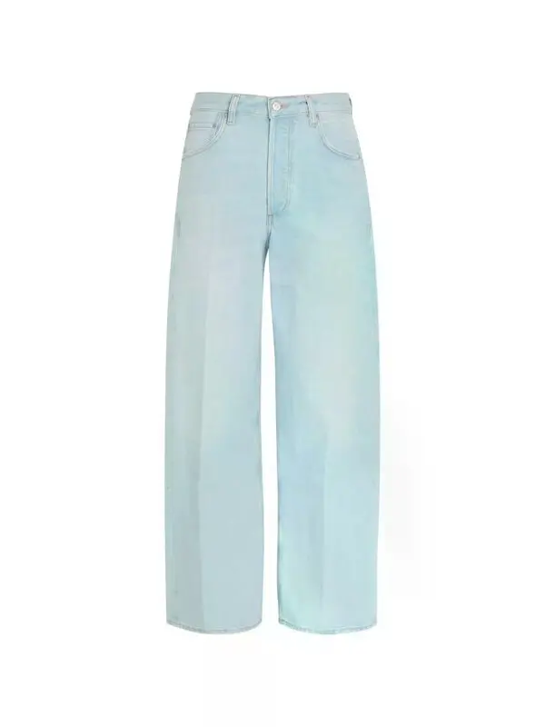 Citizens Of Humanity Faded Effect Wide-leg Jeans - Blue