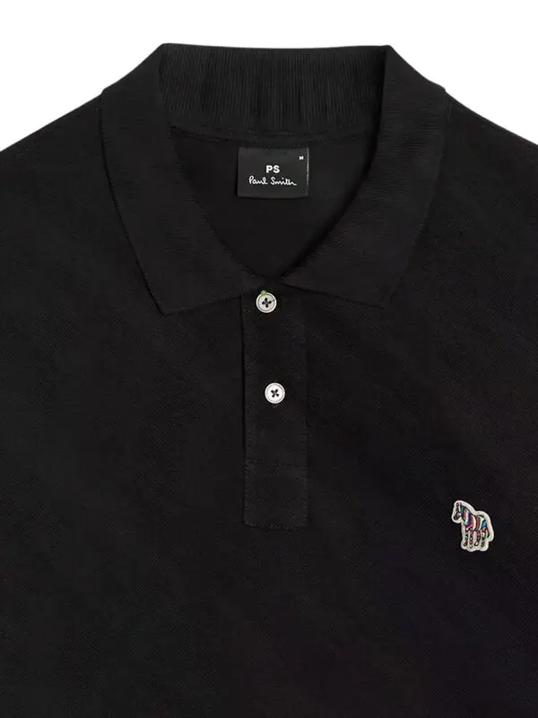 Paul Smith Zebra-patch Polo Shirt